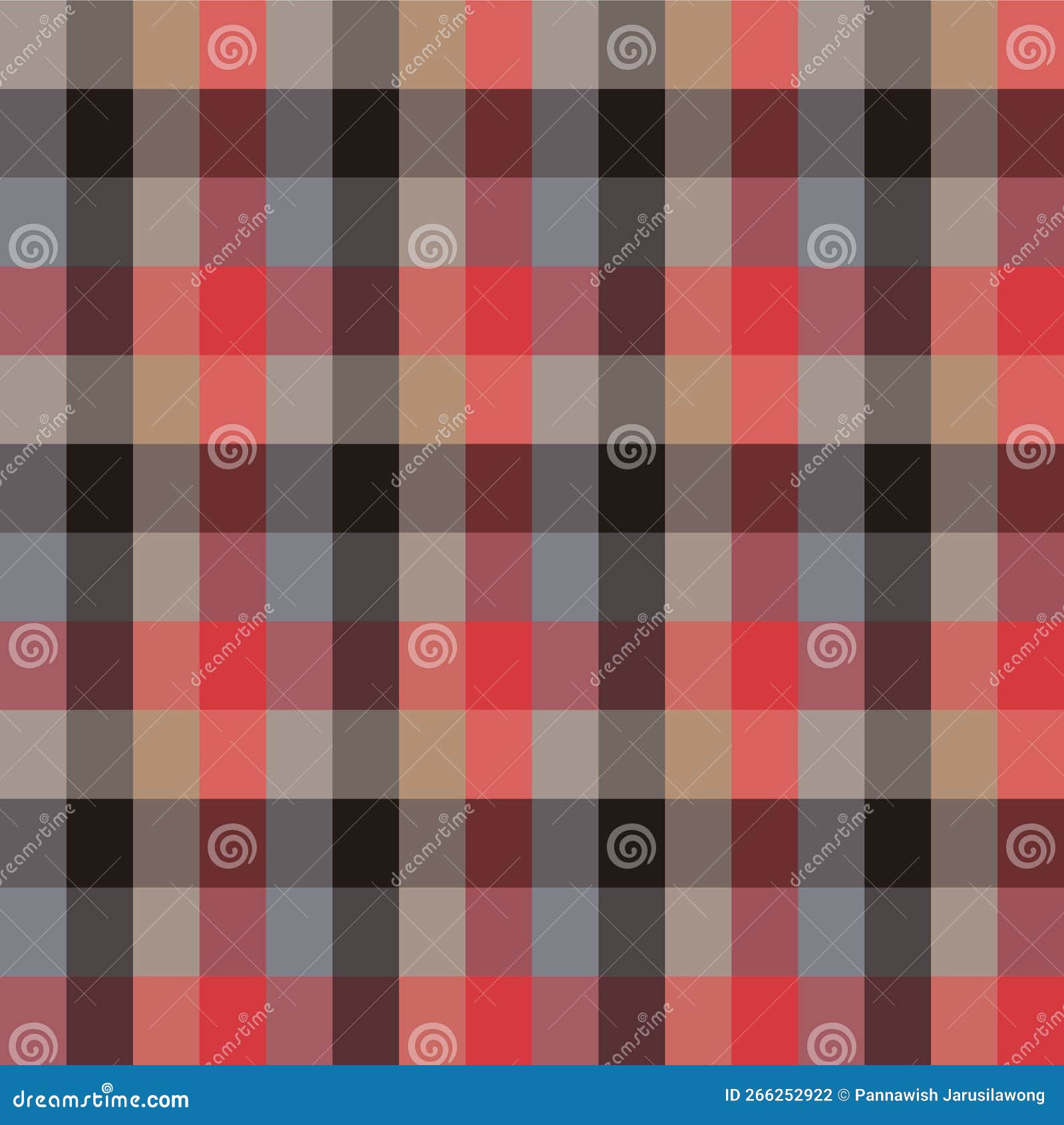 Japanese Plaid Checkered Vector Seamless Pattern Stock Vector ...