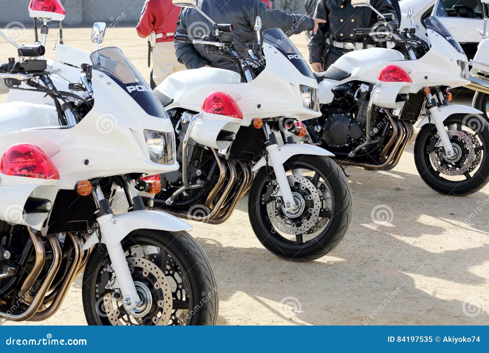 Japanese police motorcycle editorial image. Image of bike - 84197535