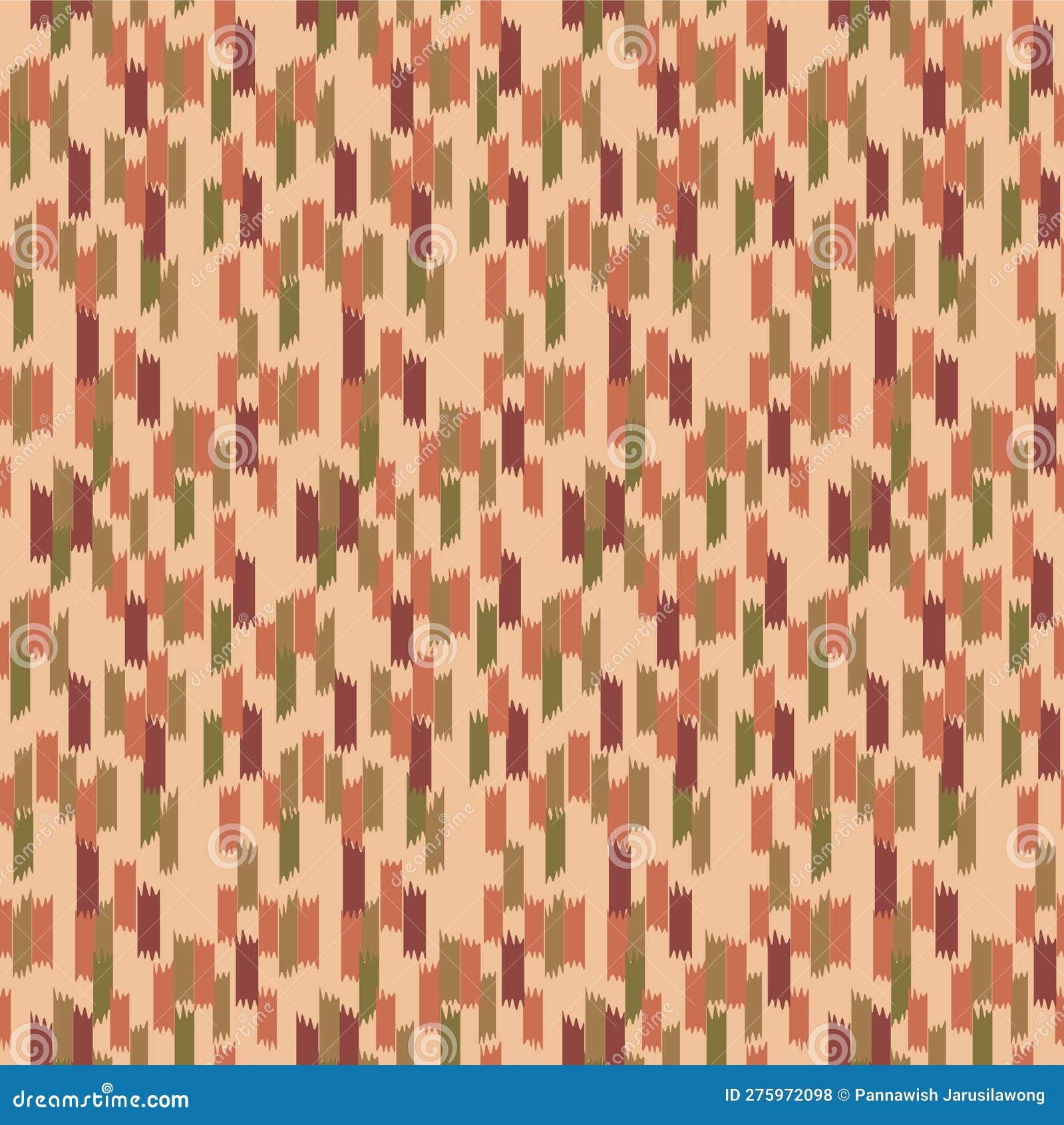 Japanese Random Brush Line Vector Seamless Pattern Stock Vector ...