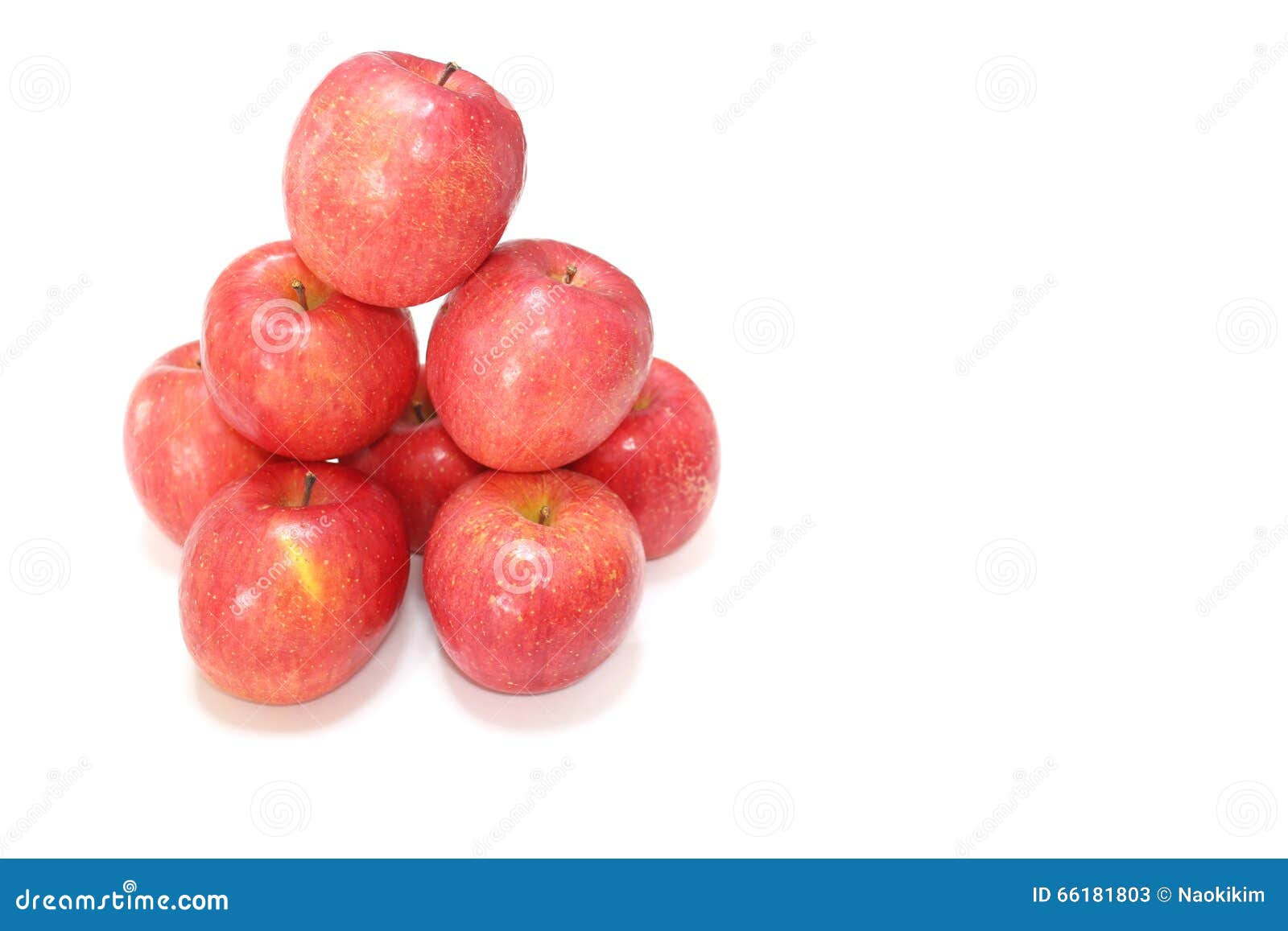 Japanese Red Apples Mount in the White #2 Stock Image - Image of fruit ...