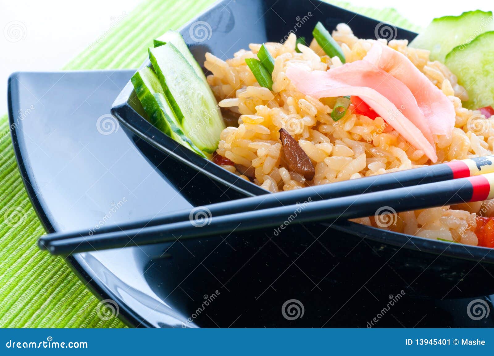 Japanese rice stock image. Image of restaurant, ethnicity - 13945401