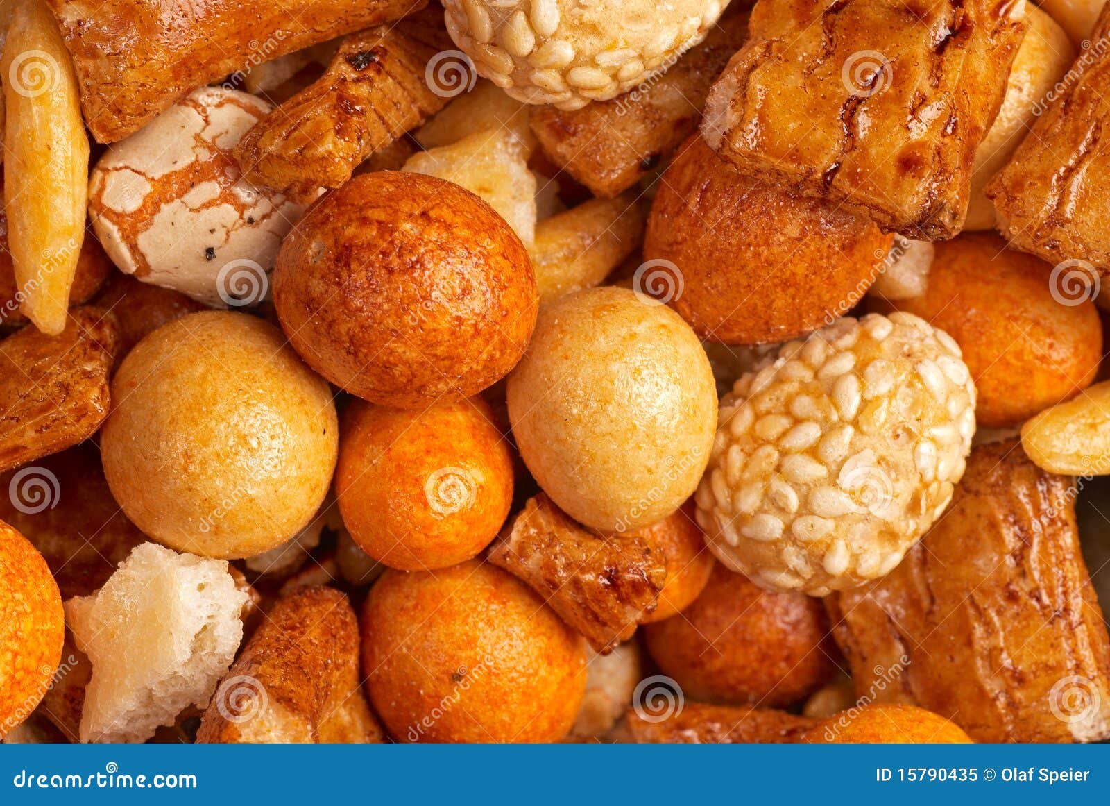 Japanese rice crackers stock image. Image of baked, group - 15790435