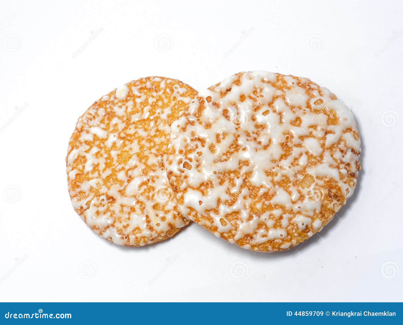 Japanese Rice Crackers, Sembei Stock Image - Image of japan, thailand ...