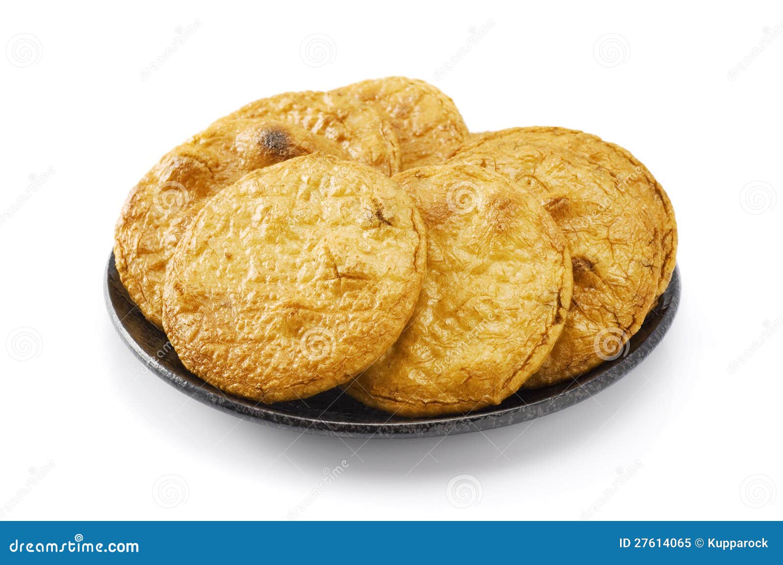 Japanese Rice Crackers , Senbei Stock Image - Image of senbei, japan ...