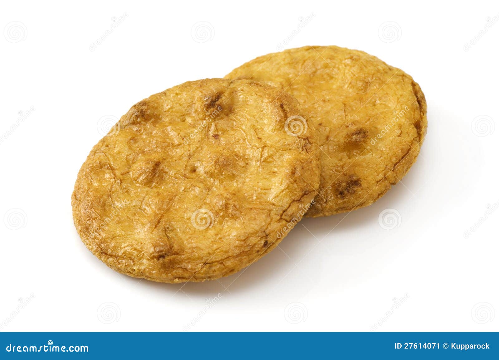 Japanese Rice Crackers , Senbei Stock Image - Image of crispy, round ...