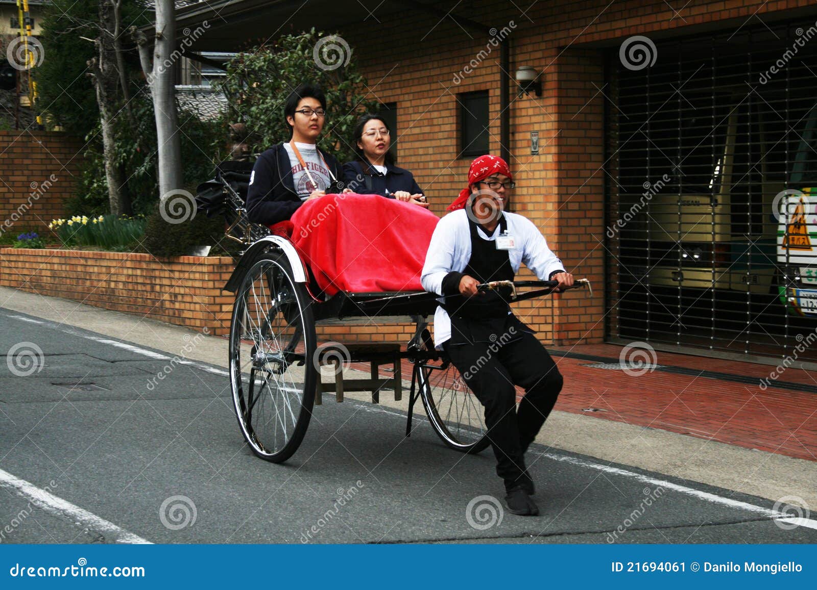 Japanese rickshaw editorial photo. Image of travel, tourism - 21694061
