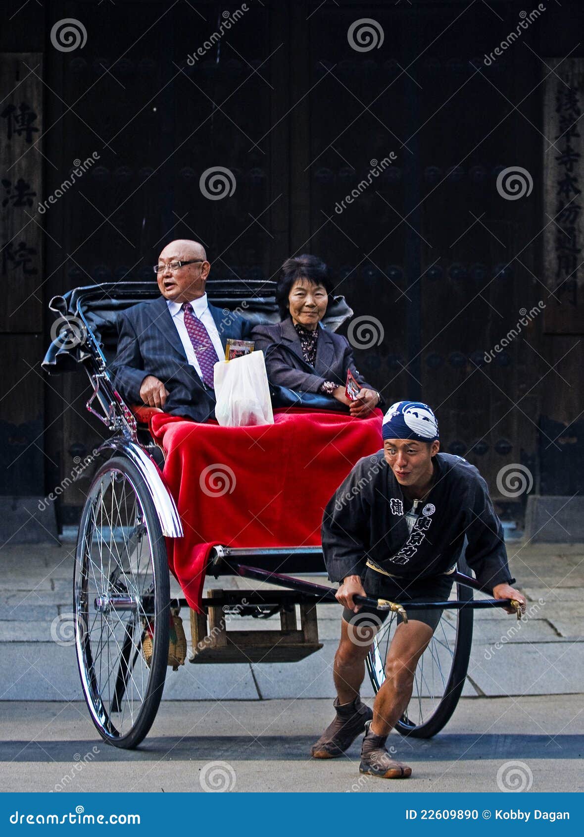 Japanese Rickshaw Editorial Image | CartoonDealer.com #22609890