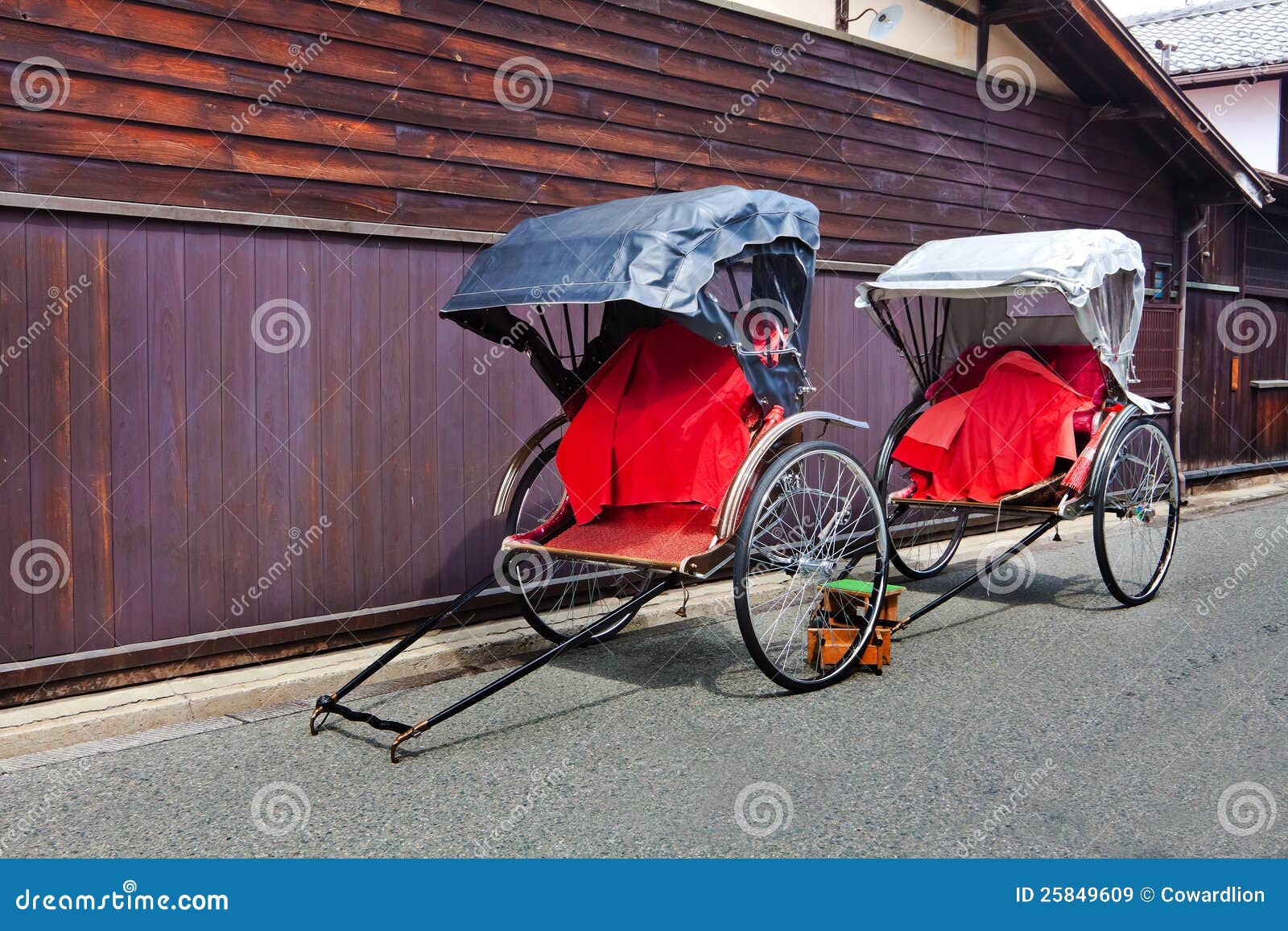 Japanese Rickshaw stock image. Image of tourism, travel - 25849609