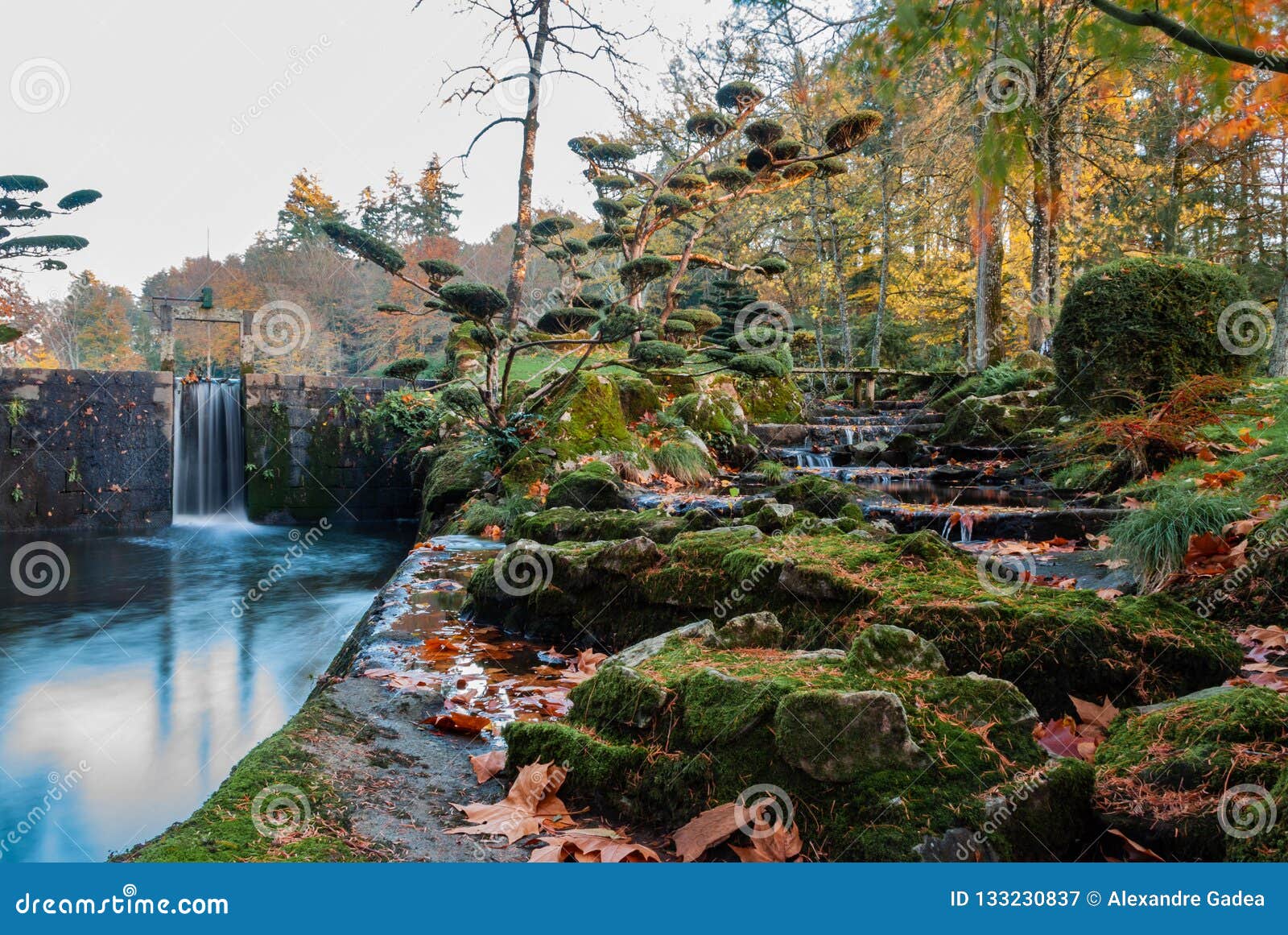 Japanese river stock image. Image of nature, wallpaper - 133230837