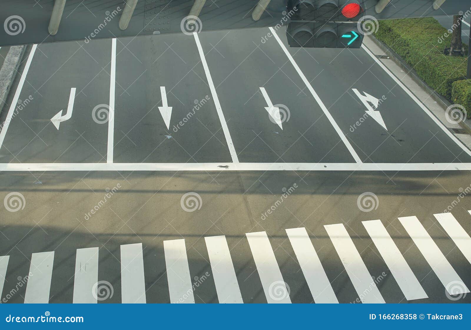 Japanese road stock photo. Image of japanese, arrow - 166268358