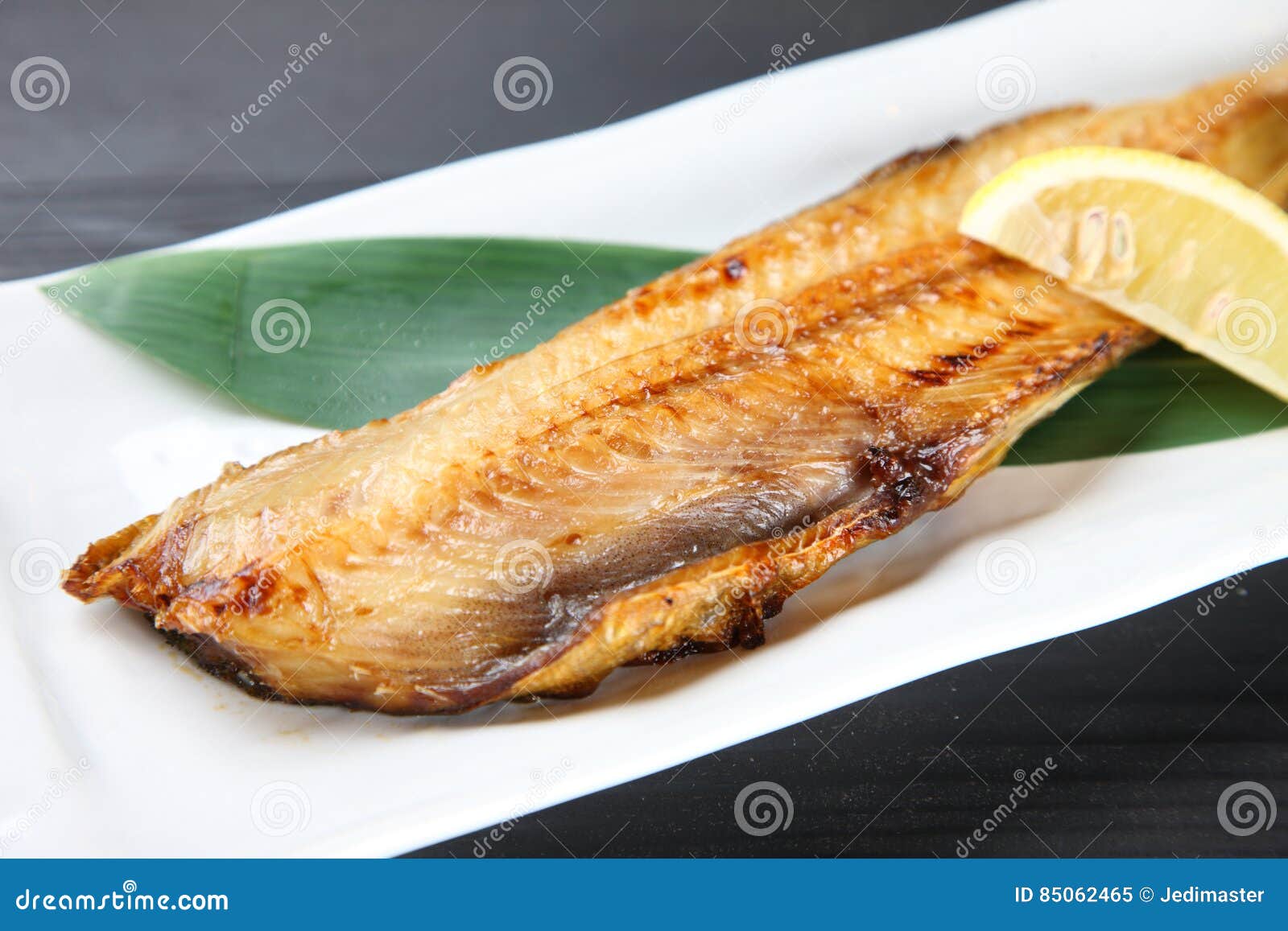 Japanese Roasted Atka Mackerel Stock Image - Image of grilled, studio ...