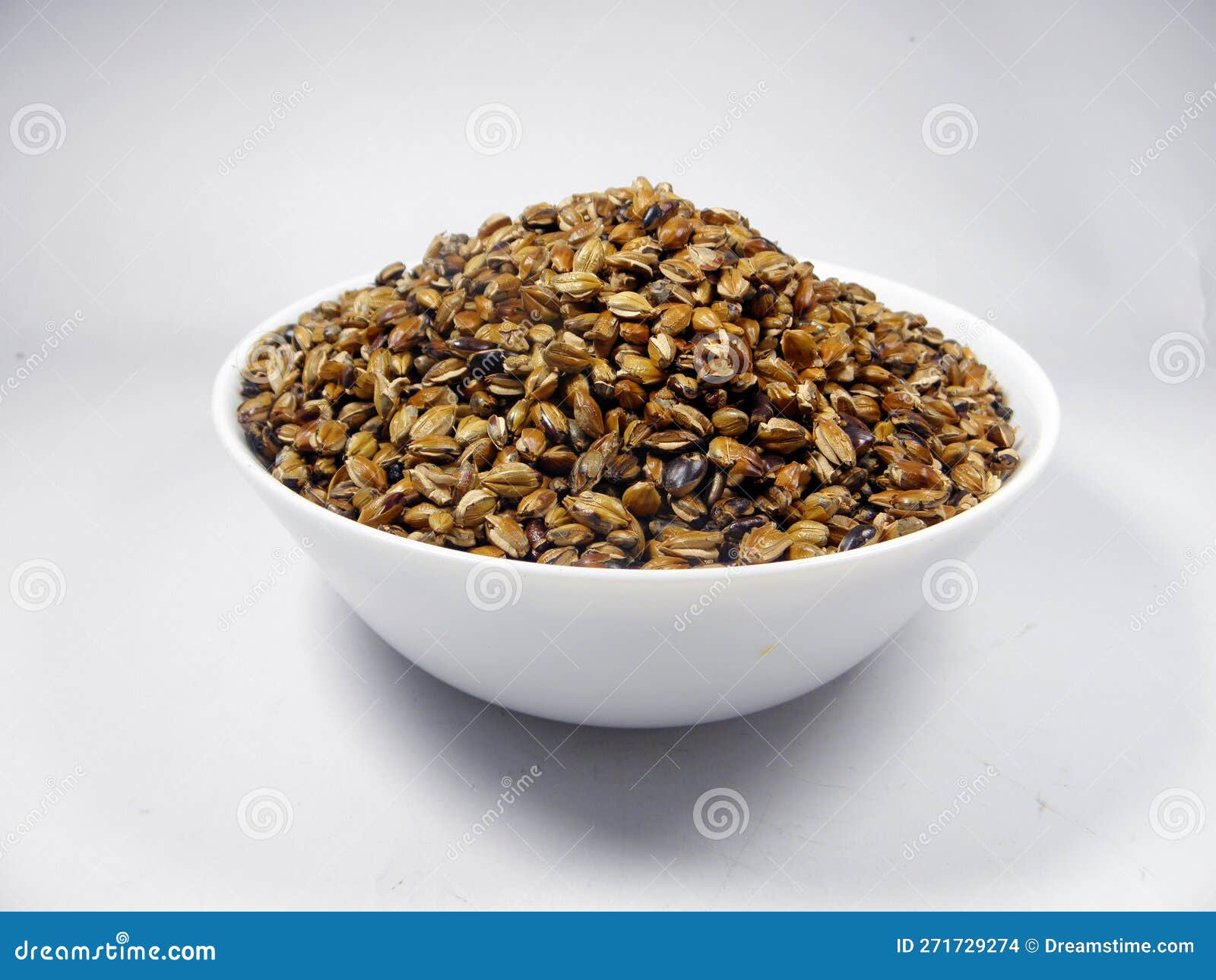 Japanese Roasted Barley Tea Husk Isolated Stock Photo - Image of fruit ...