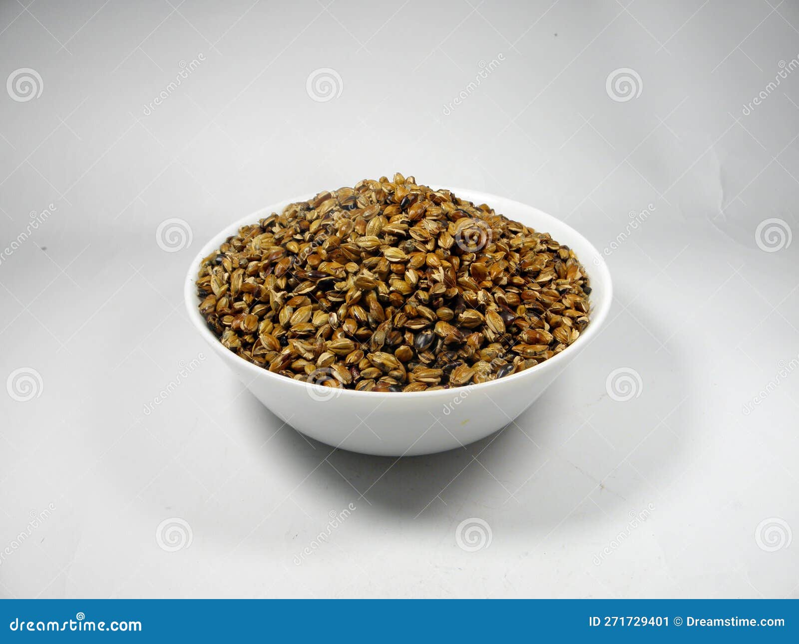 Japanese Roasted Barley Tea Husk Isolated Stock Image - Image of ...