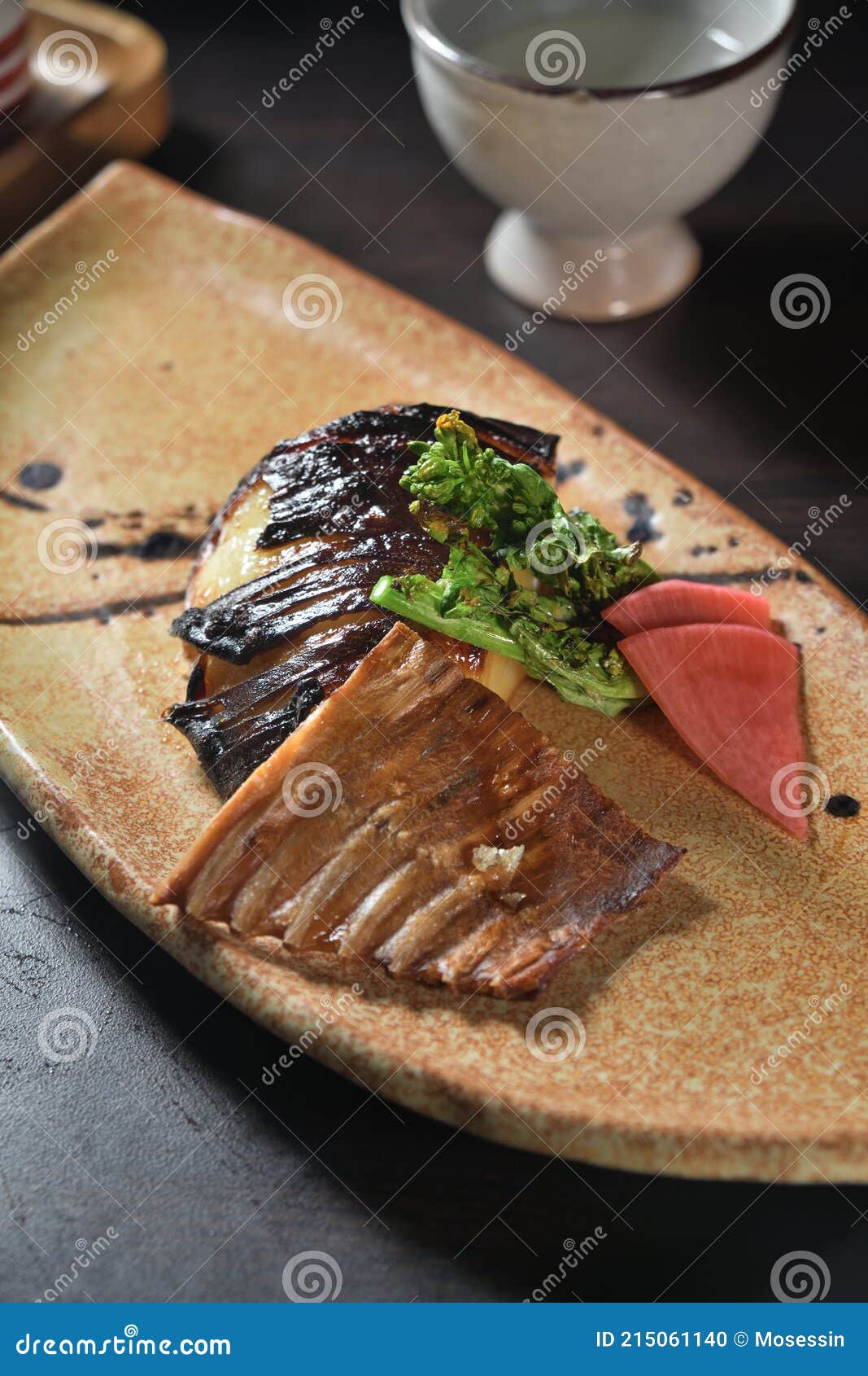 Japanese Fish and Cuttlefish Platter Stock Photo - Image of lunch, cold ...