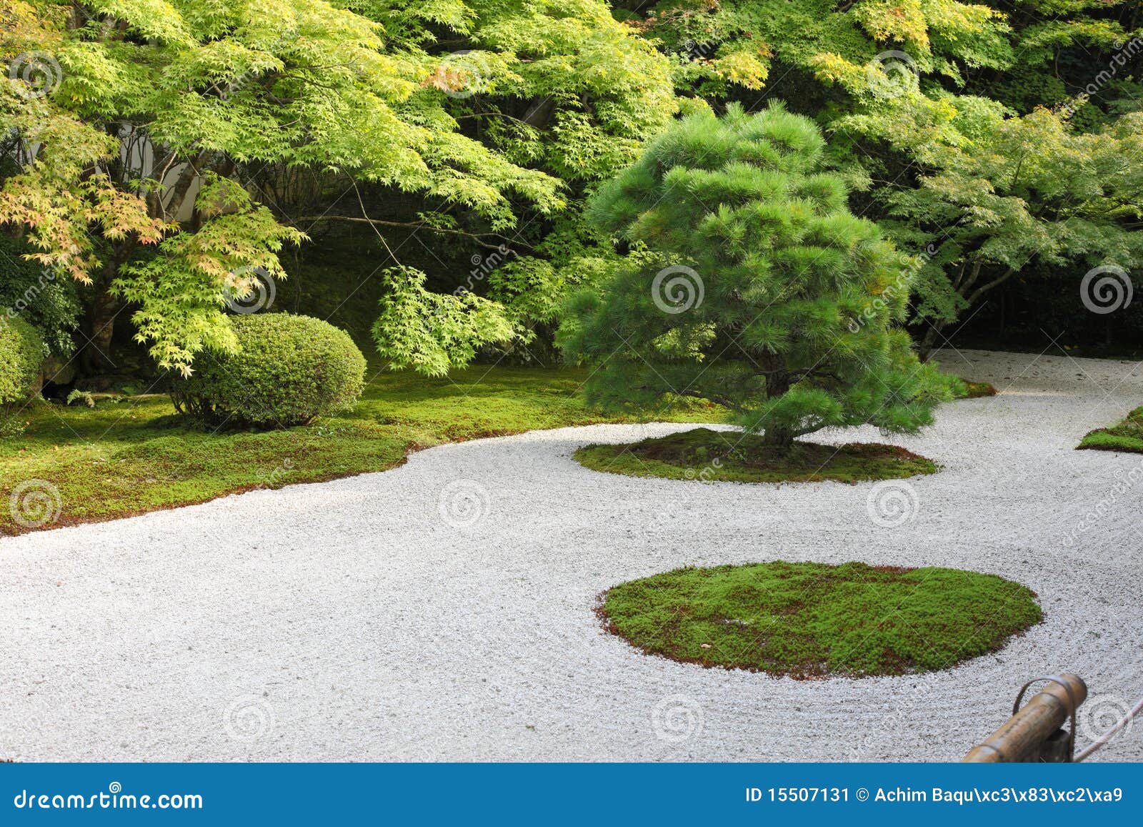 Japanese Zen Rock Garden At Daigo-ji Temple, Kyoto Stock Photography ...