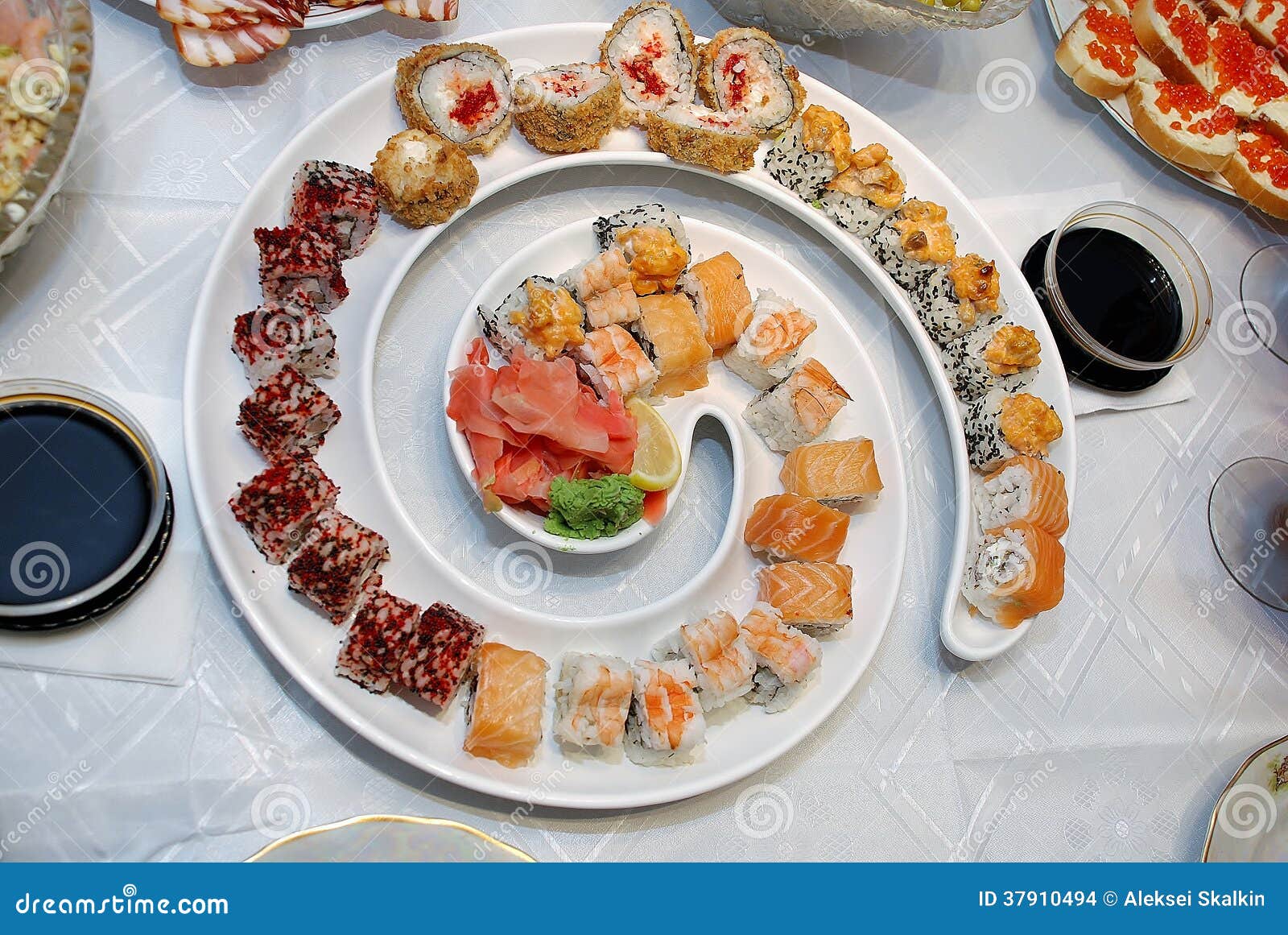 Beautiful Dish On Texture Royalty-Free Stock Image | CartoonDealer.com ...