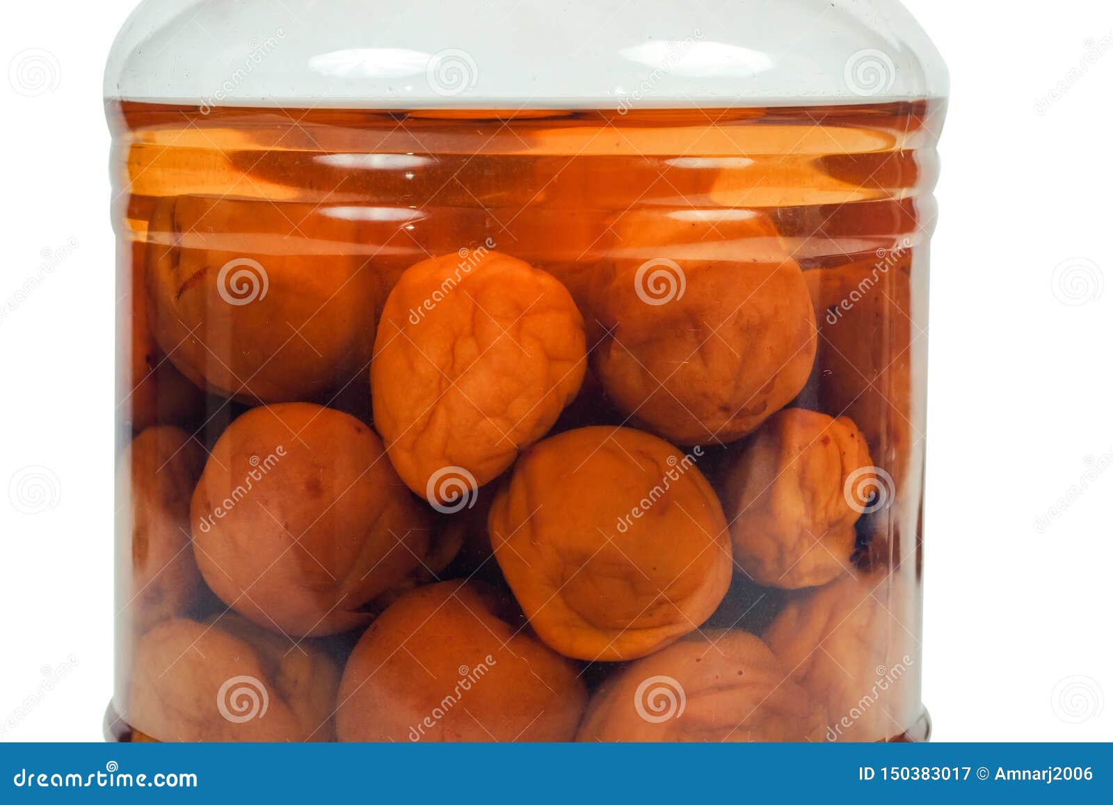 Japanese Salt Plums, Pickled Plum Stock Image - Image of plums, pickles ...