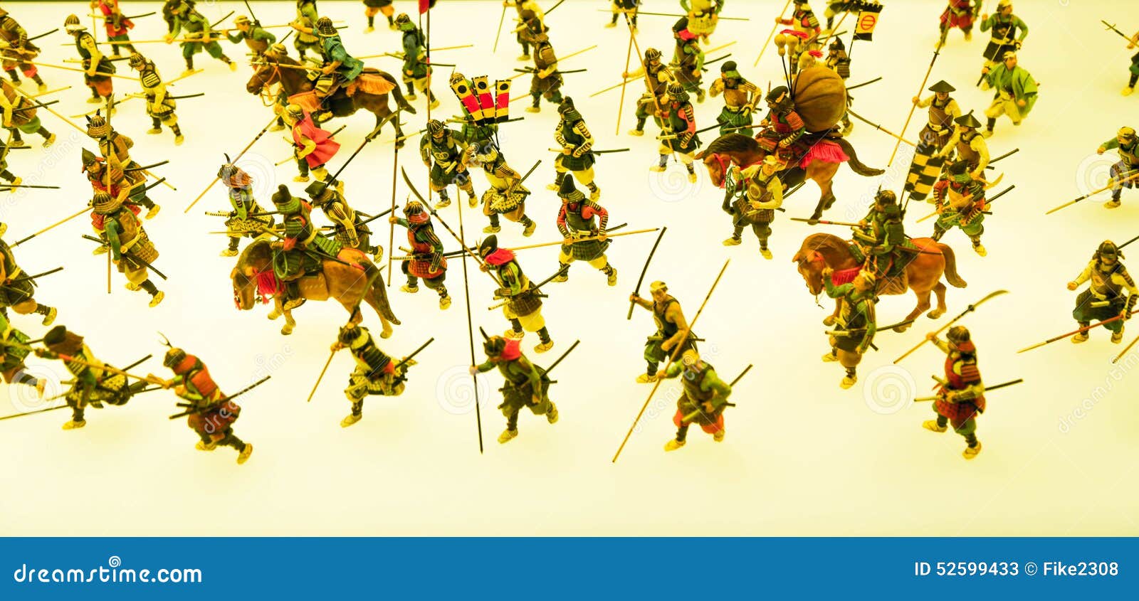 Japanese Samurai Figures stock image. Image of samurai - 52599433