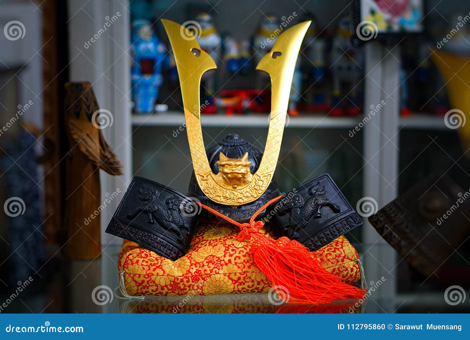 Japanese Samurai Hat Editorial Image | CartoonDealer.com #112795874