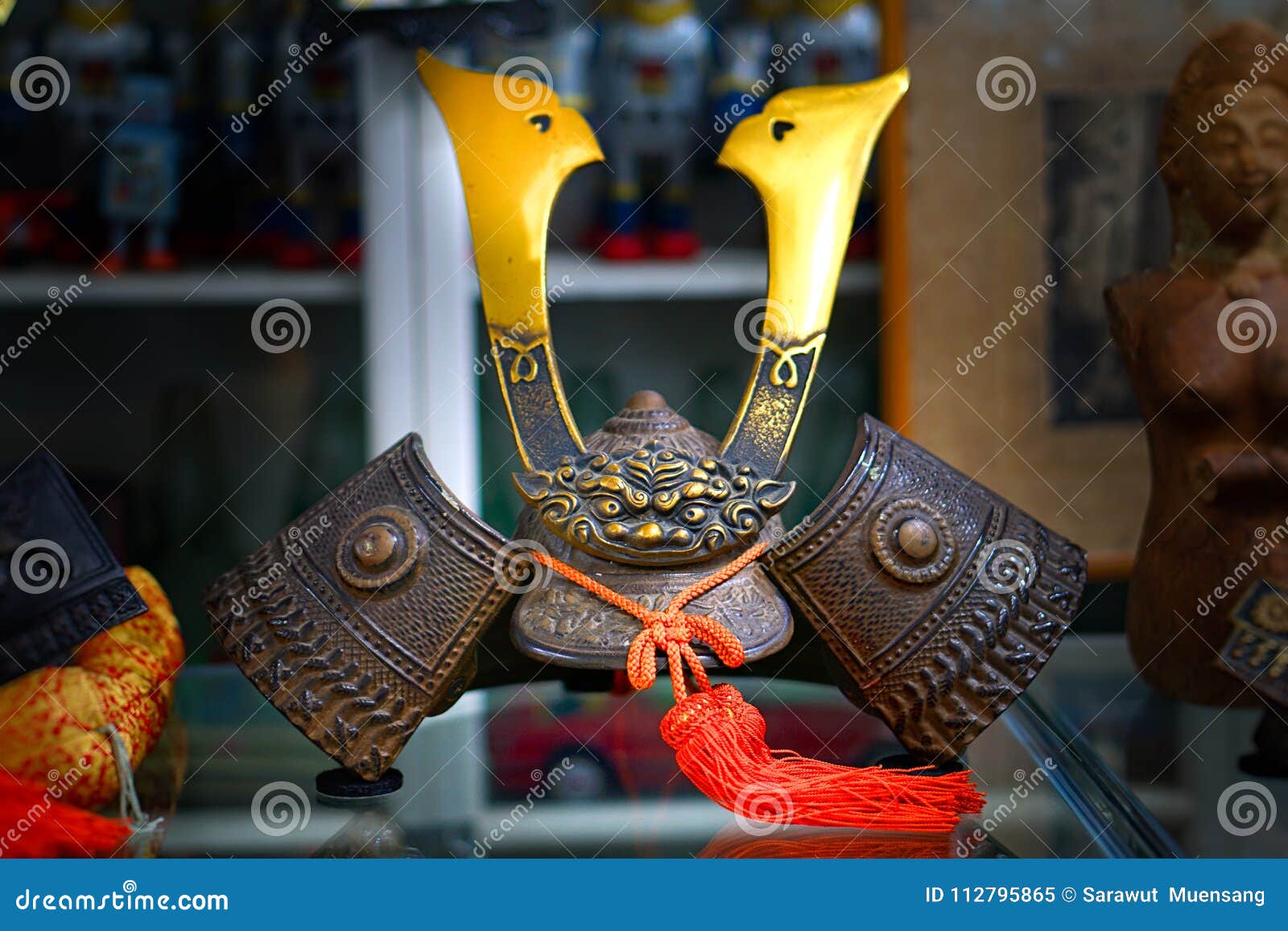 Japanese Samurai hat editorial image. Image of geisha - 112795865