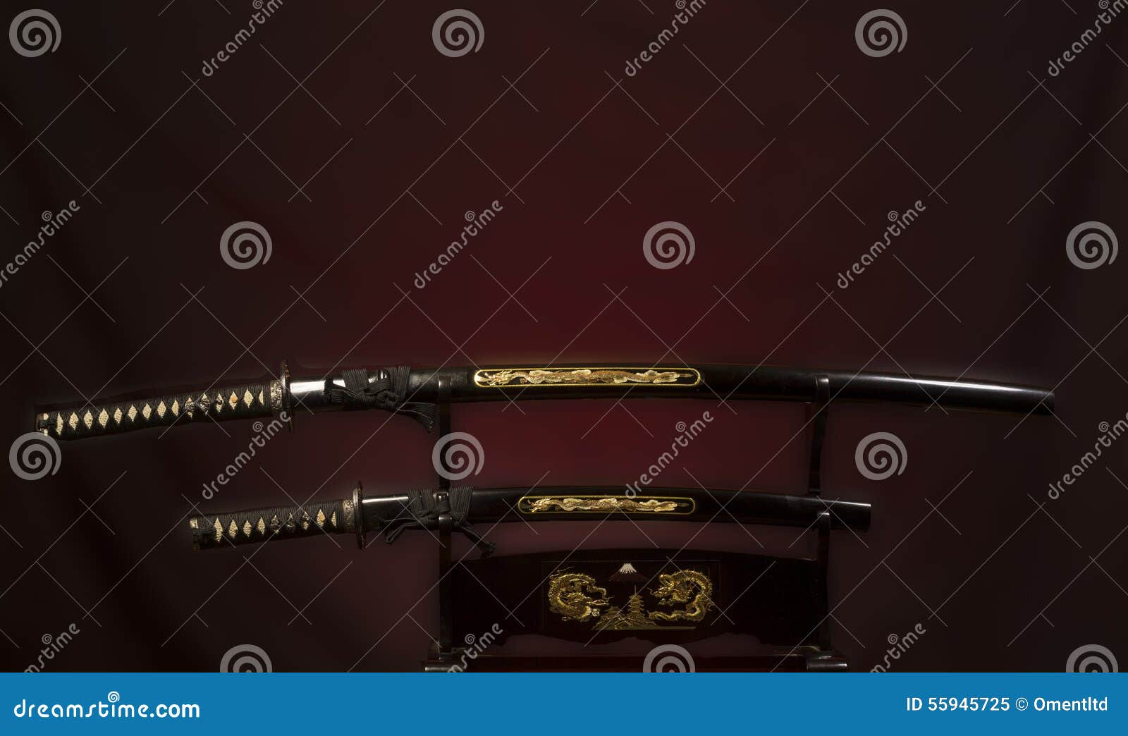Japanese Sabre Red Background Stock Photos - Free & Royalty-Free Stock ...
