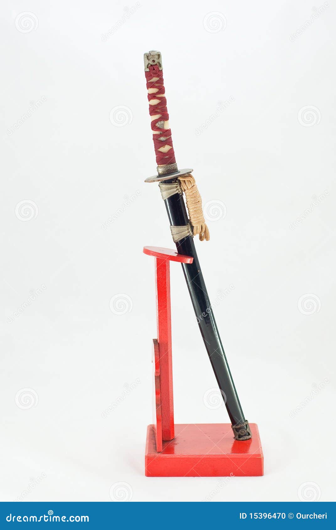 Japanese Samurai Sword - Katana Stock Photo - Image of asian, crisp ...