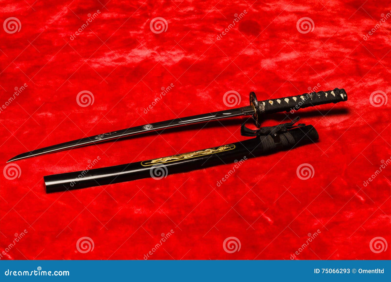 Samurai Short Sword Isolate Royalty-Free Stock Photography ...