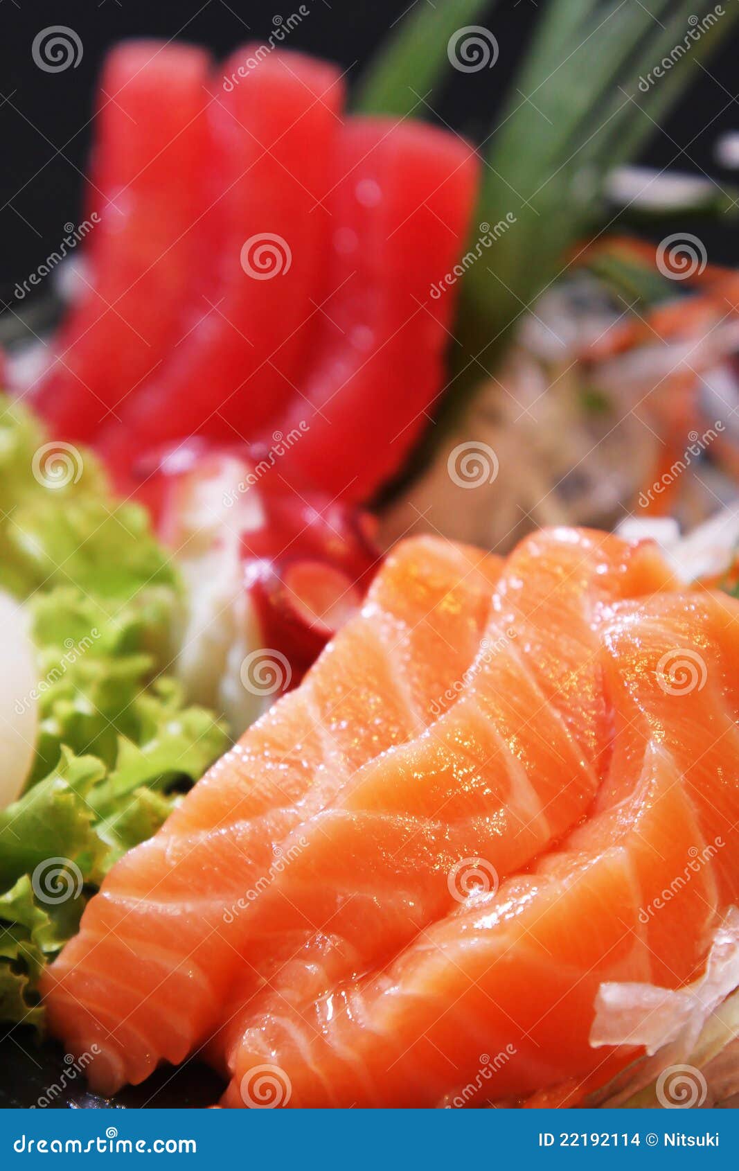 Japanese Sashimi stock photo. Image of freshness, culture - 22192114