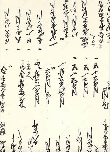 Japanese Script Paper stock photo. Image of calligraphy - 3173964