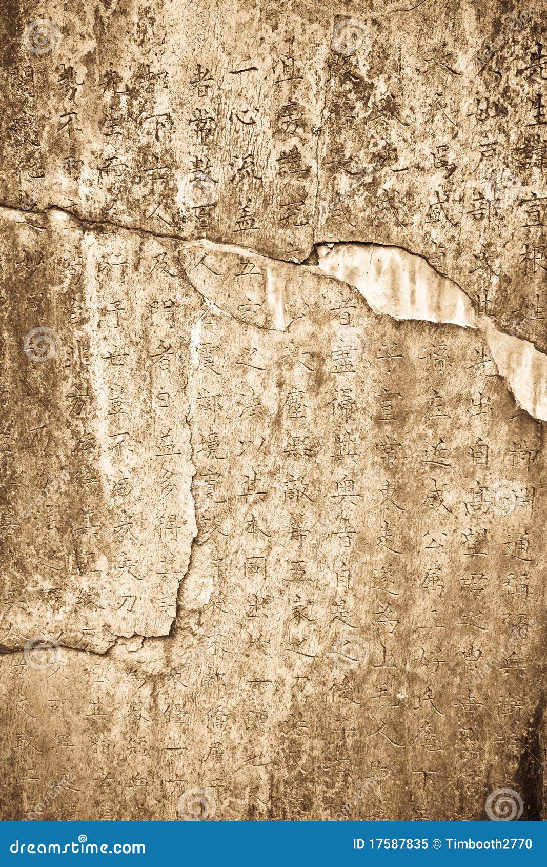 Japanese script on stone stock image. Image of sign, traditional - 17587835