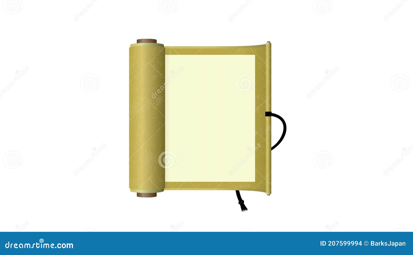 Japanese Scroll Paper Opening Animation 4K, MP4 / Gold Stock Footage ...