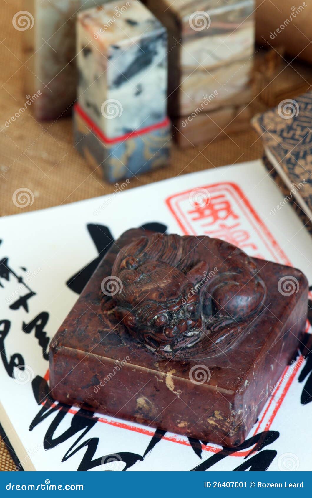 Japanese Seal Royalty-Free Stock Photography | CartoonDealer.com #26407001