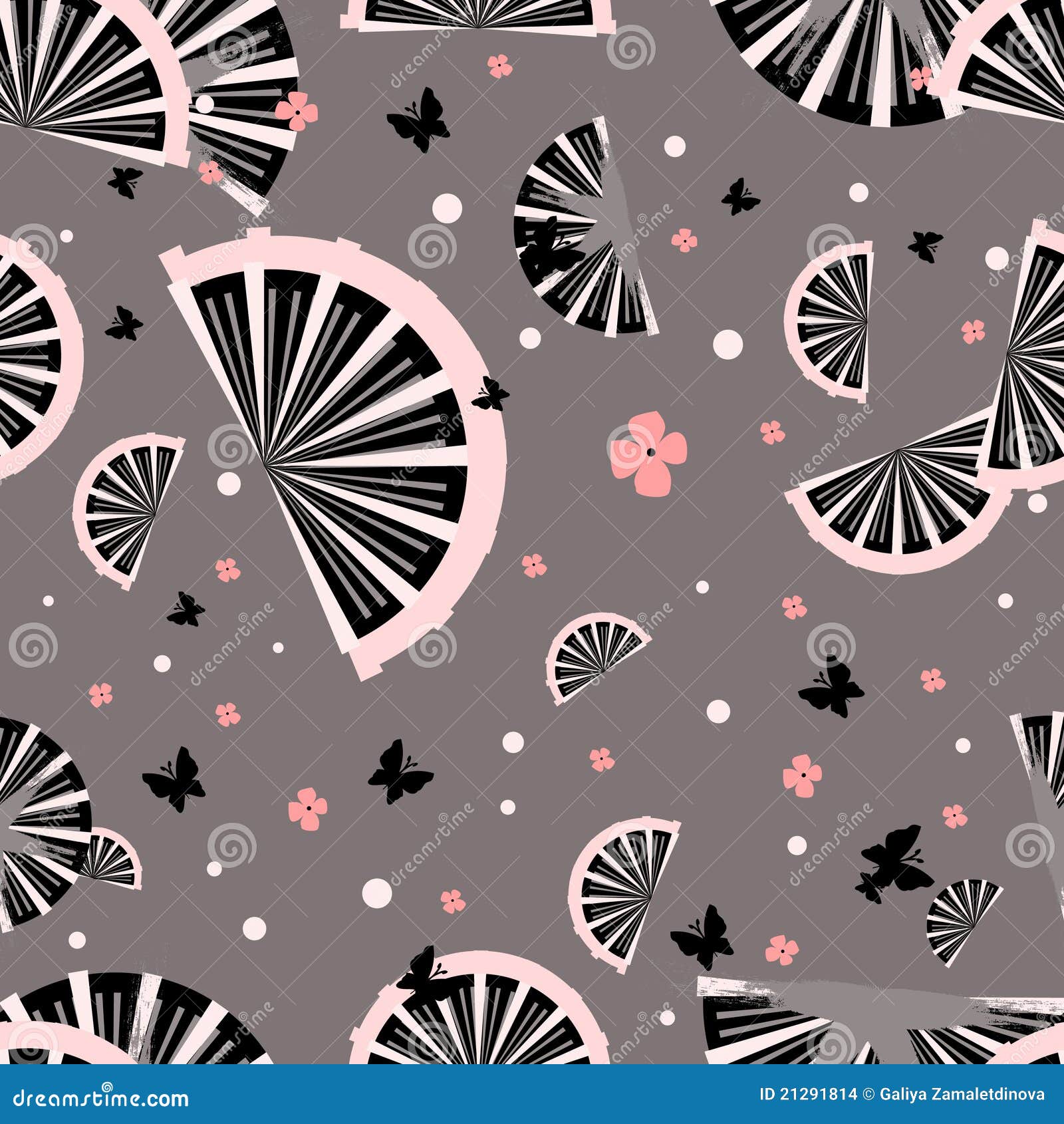 Japanese Seamless Pattern Stock Images - Image: 21291814