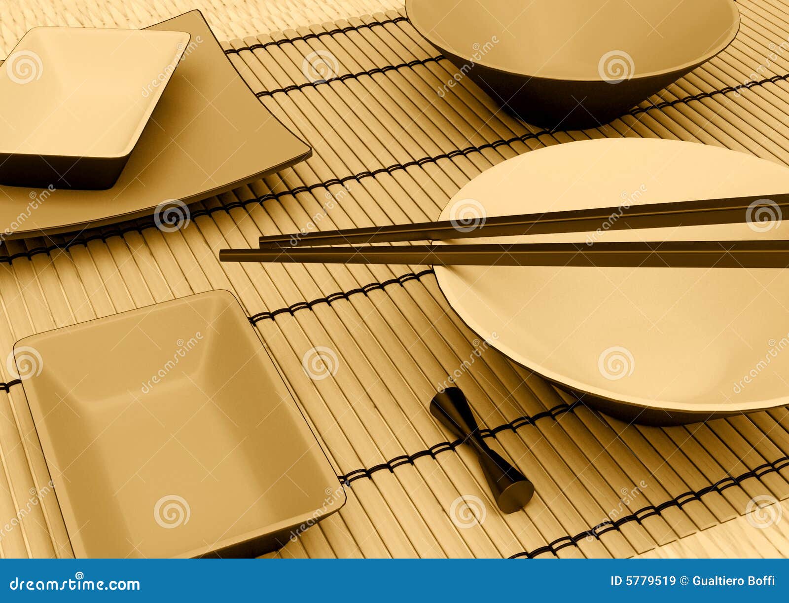 Japanese set stock image. Image of kitchen, asian, chopsticks - 5779519