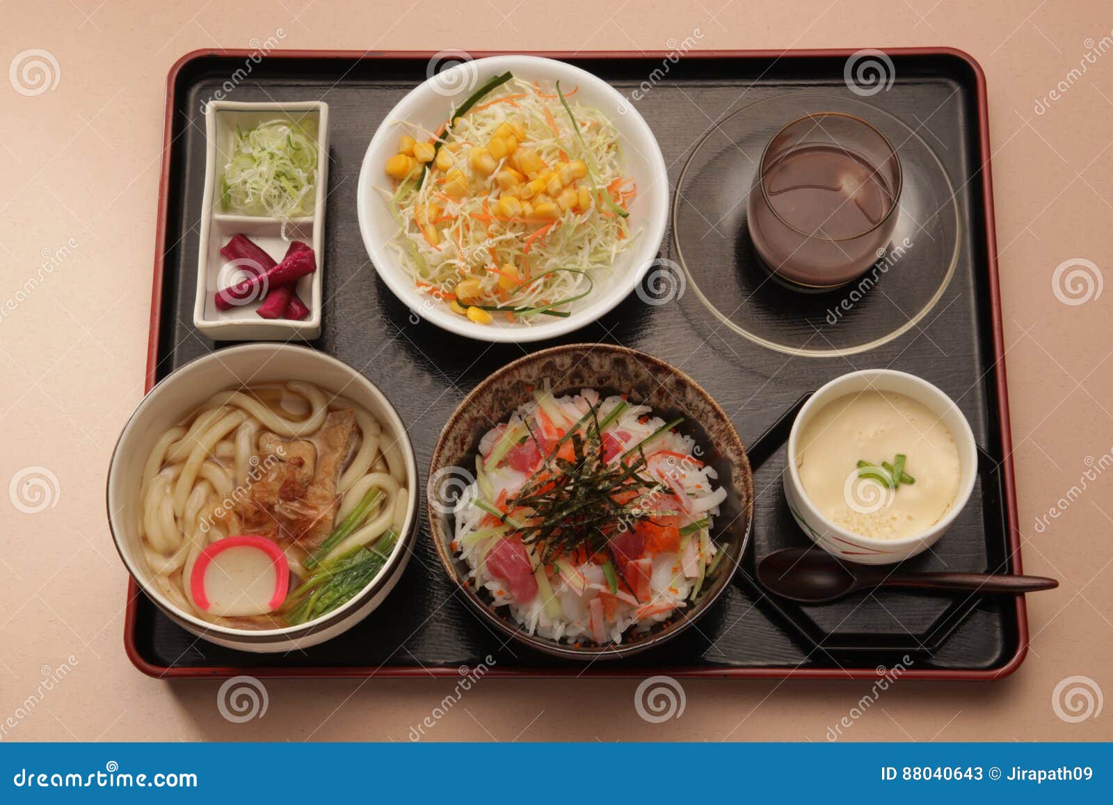 Japanese set meal stock image. Image of japan, rice, cuisine - 88040643