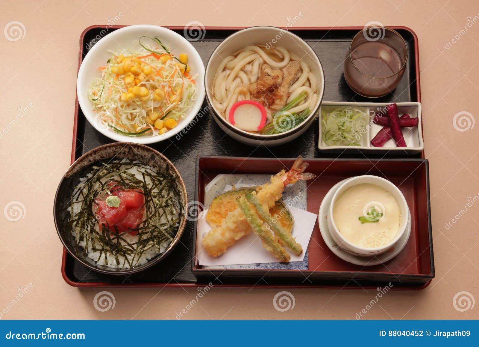 Japanese set meal stock photo. Image of asian, fish, dinner - 88040452