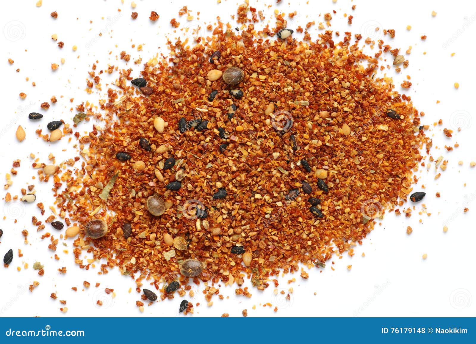 Japanese Seven Peppers Blend Isolated Stock Photo - Image of healthy ...