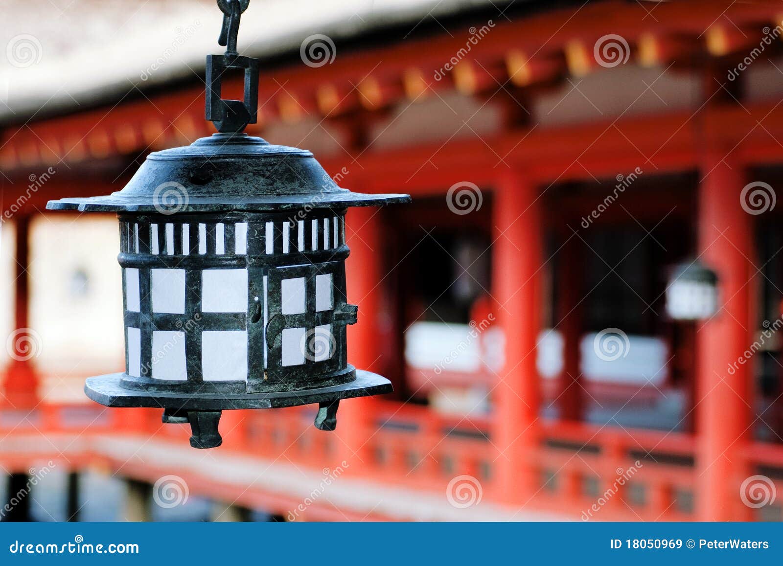 Japanese shrine lantern stock image. Image of asia, postcard - 18050969