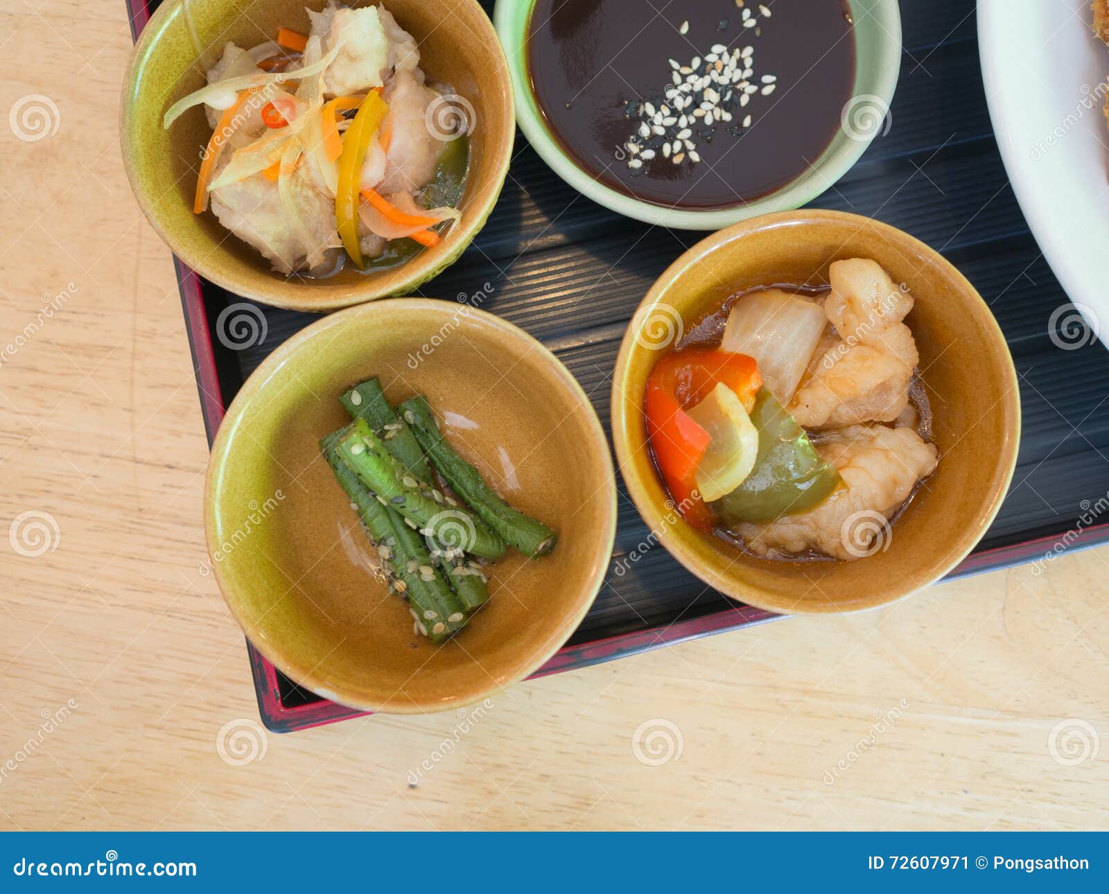 Japanese side dish stock image. Image of carrot, health - 72607971