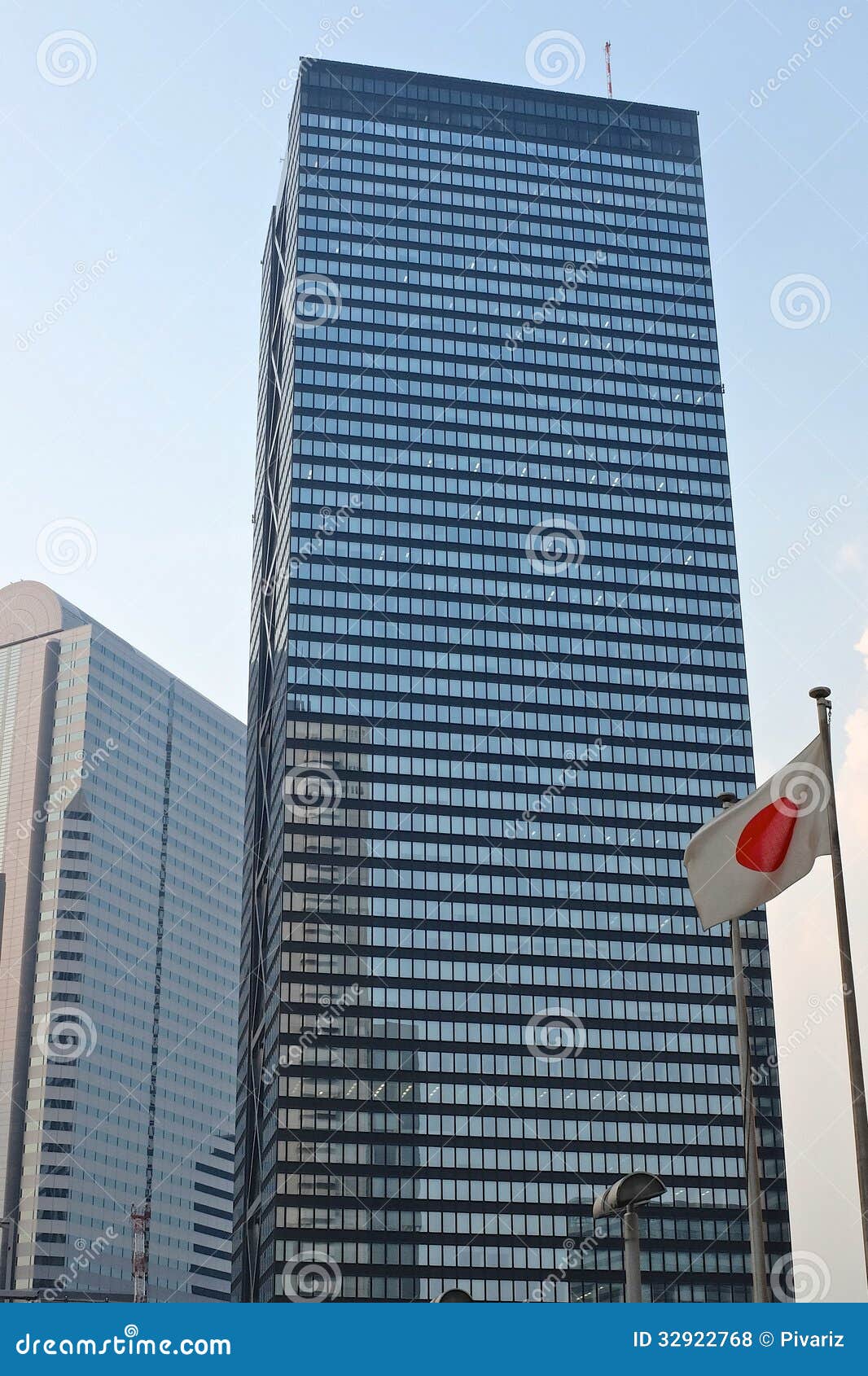Japanese skyscraper stock photo. Image of blue, japanese - 32922768