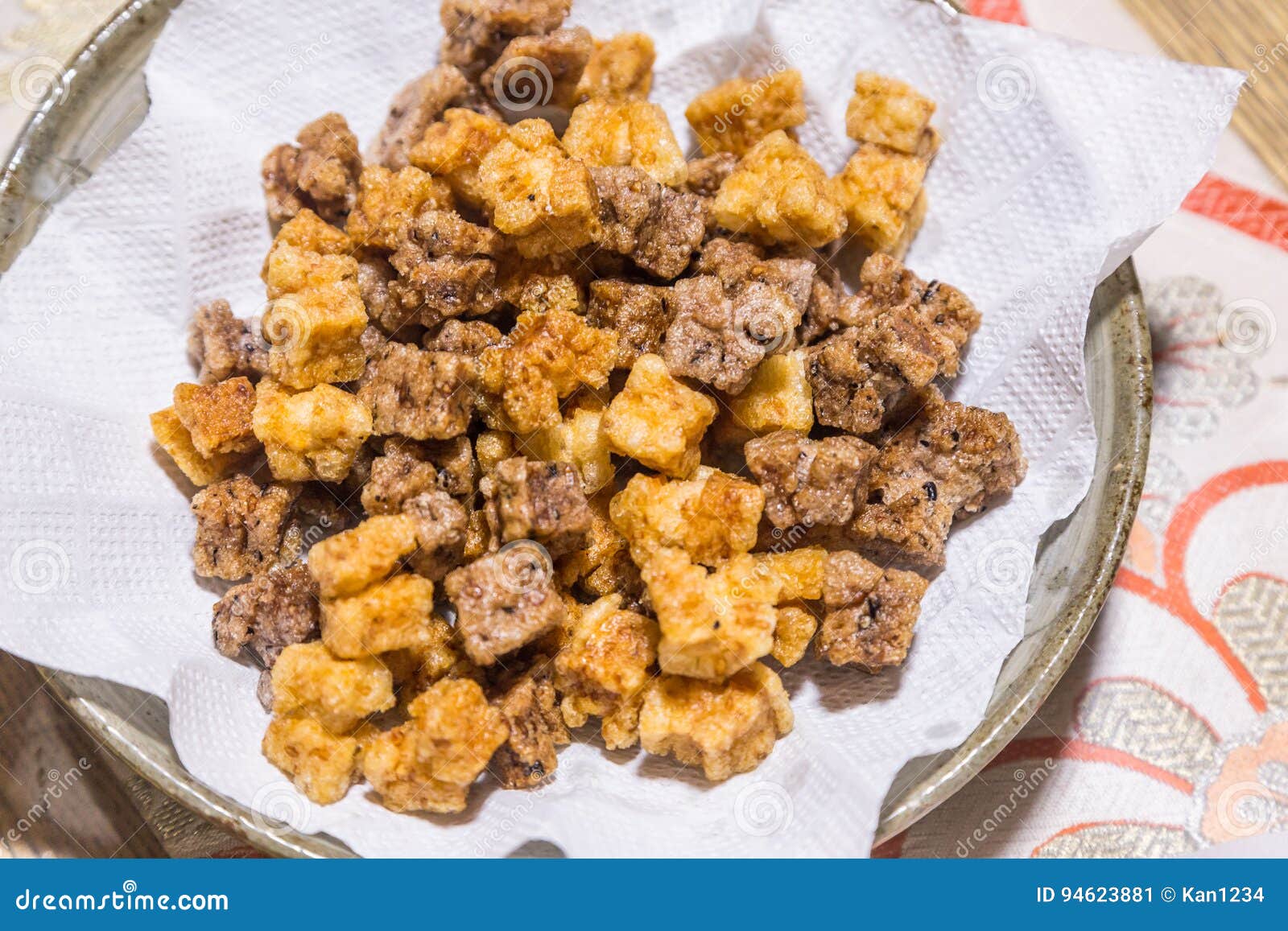 Japanese Snack - Rice Crackers Stock Image - Image of appetizer, sweet ...