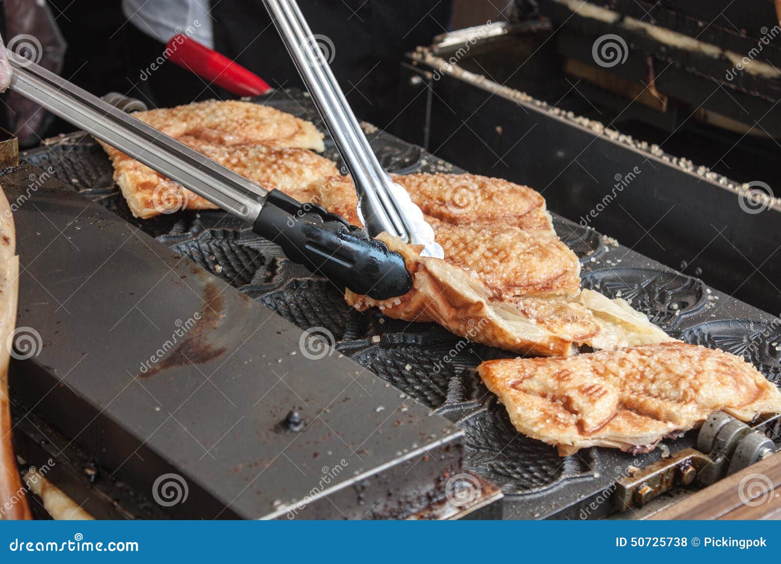 Japanese snack taiyaki stock photo. Image of filling - 50725738