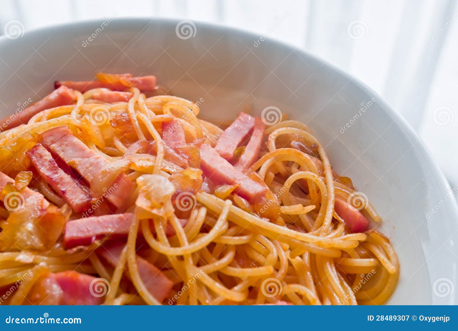 Japanese Spaghetti stock image. Image of ketchup, food - 28489307