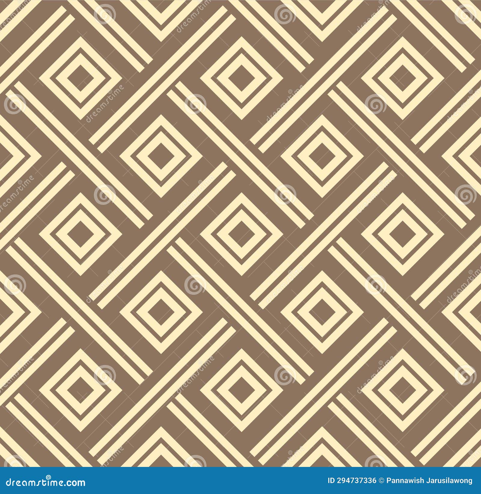 Japanese Square Diamond Weave Vector Seamless Pattern Stock ...