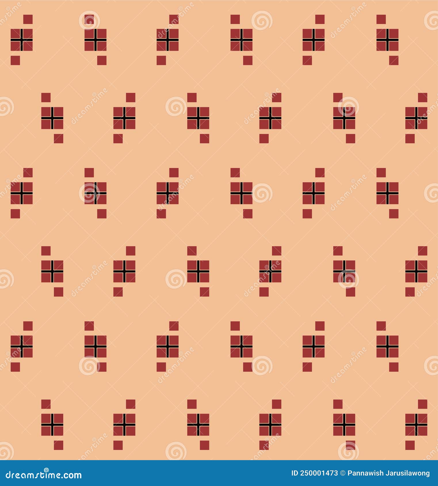 Japanese Square Motif Vector Seamless Pattern Stock Vector ...