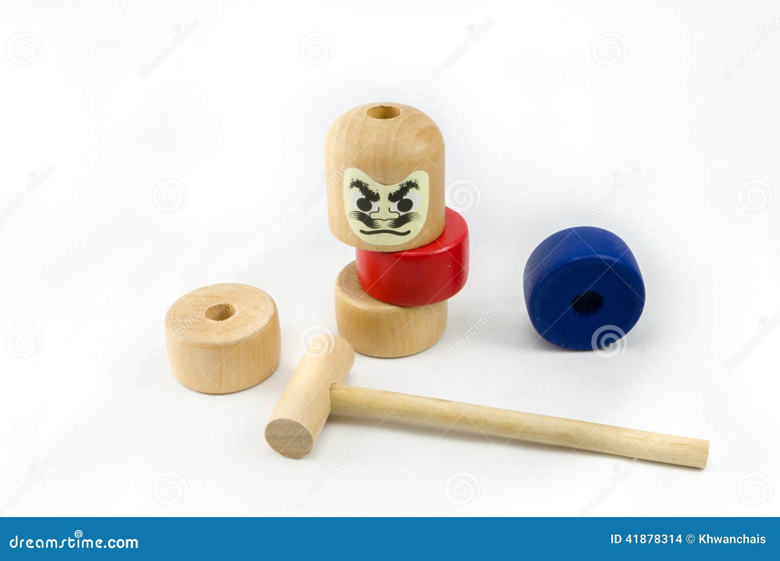 Japanese Stacked Daruma Game Stock Photo - Image of failure, game: 41878314