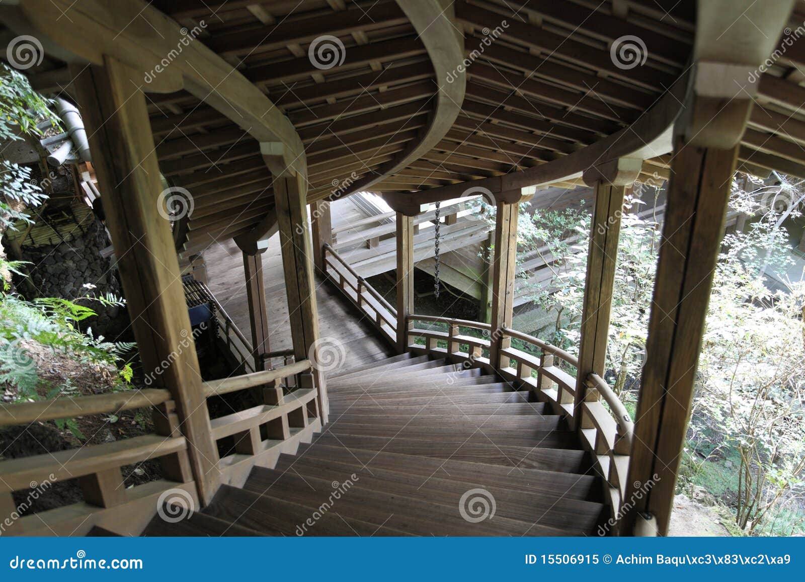 Japanese staircase stock image. Image of traditional - 15506915