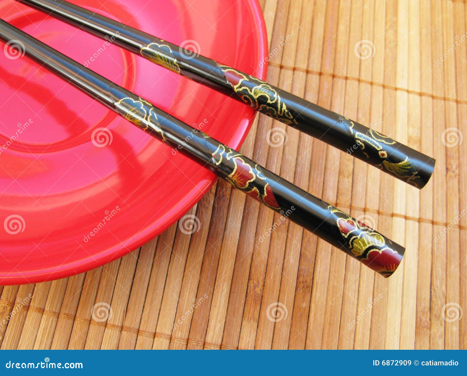 Japanese sticks stock image. Image of stick, decorated - 6872909