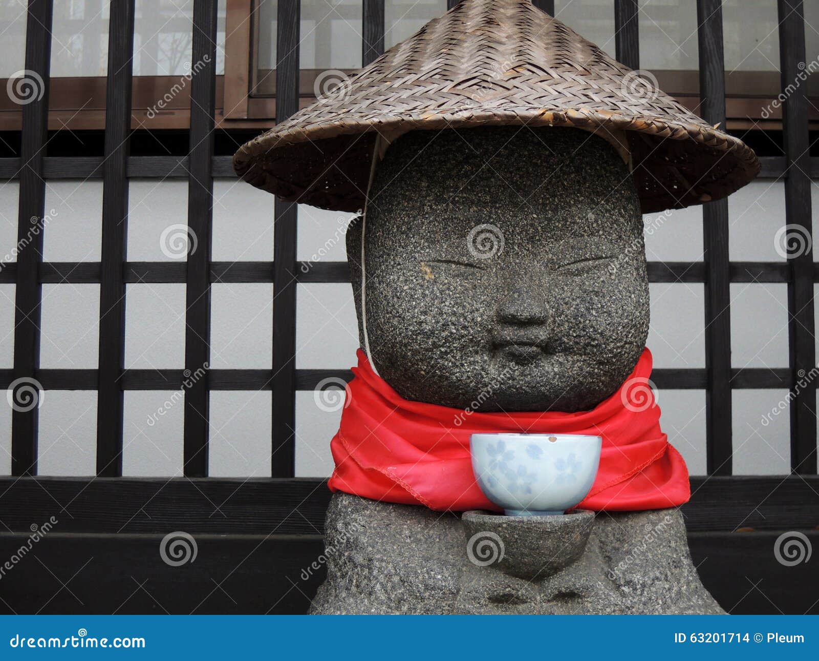 Japanese Stone Deity stock photo. Image of religious - 63201714