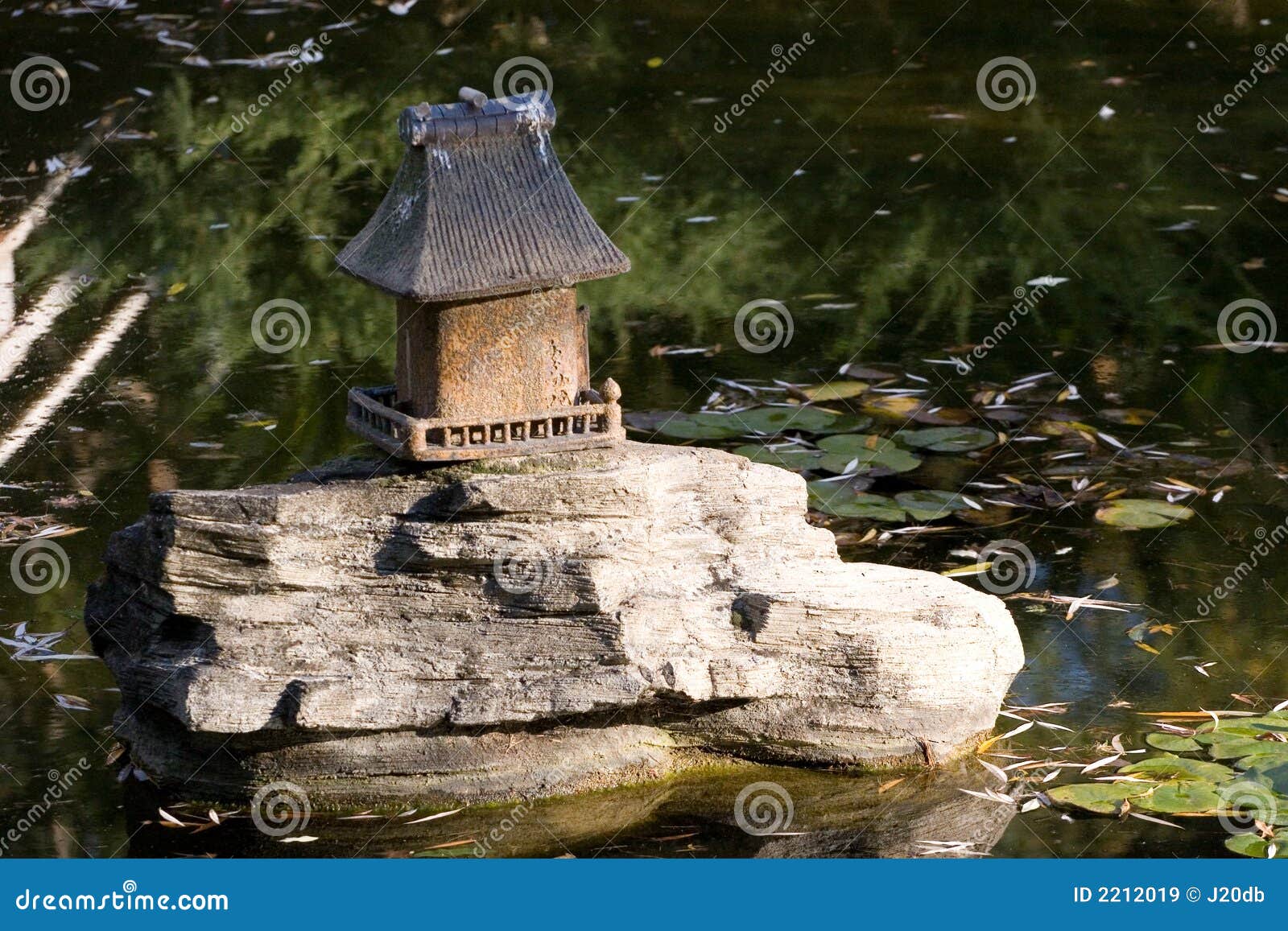 Japanese Structure And Garden Area Royalty-Free Stock Image ...